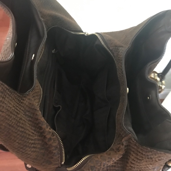 Michael Kors | Bags | Michael Kors Suede Alligator Print Hobo | Poshmark